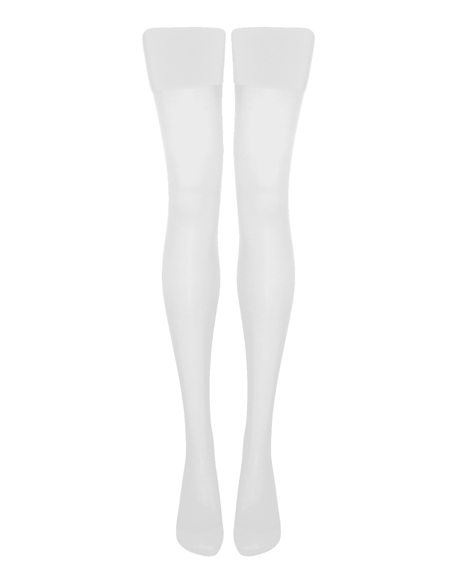 Белые чулки под пояс Amber Agent Provocateur – купить за 14 500 р.