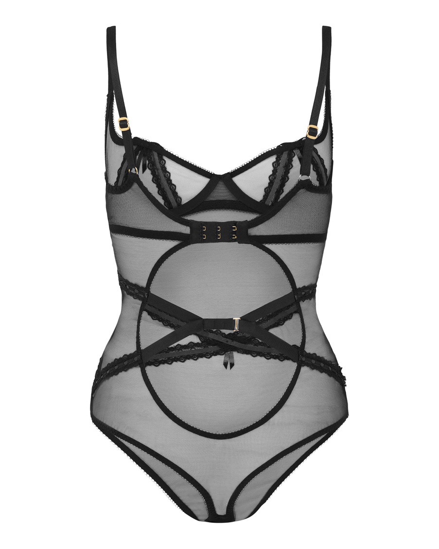Черное боди Zarie Agent Provocateur – купить за 19 750 р.