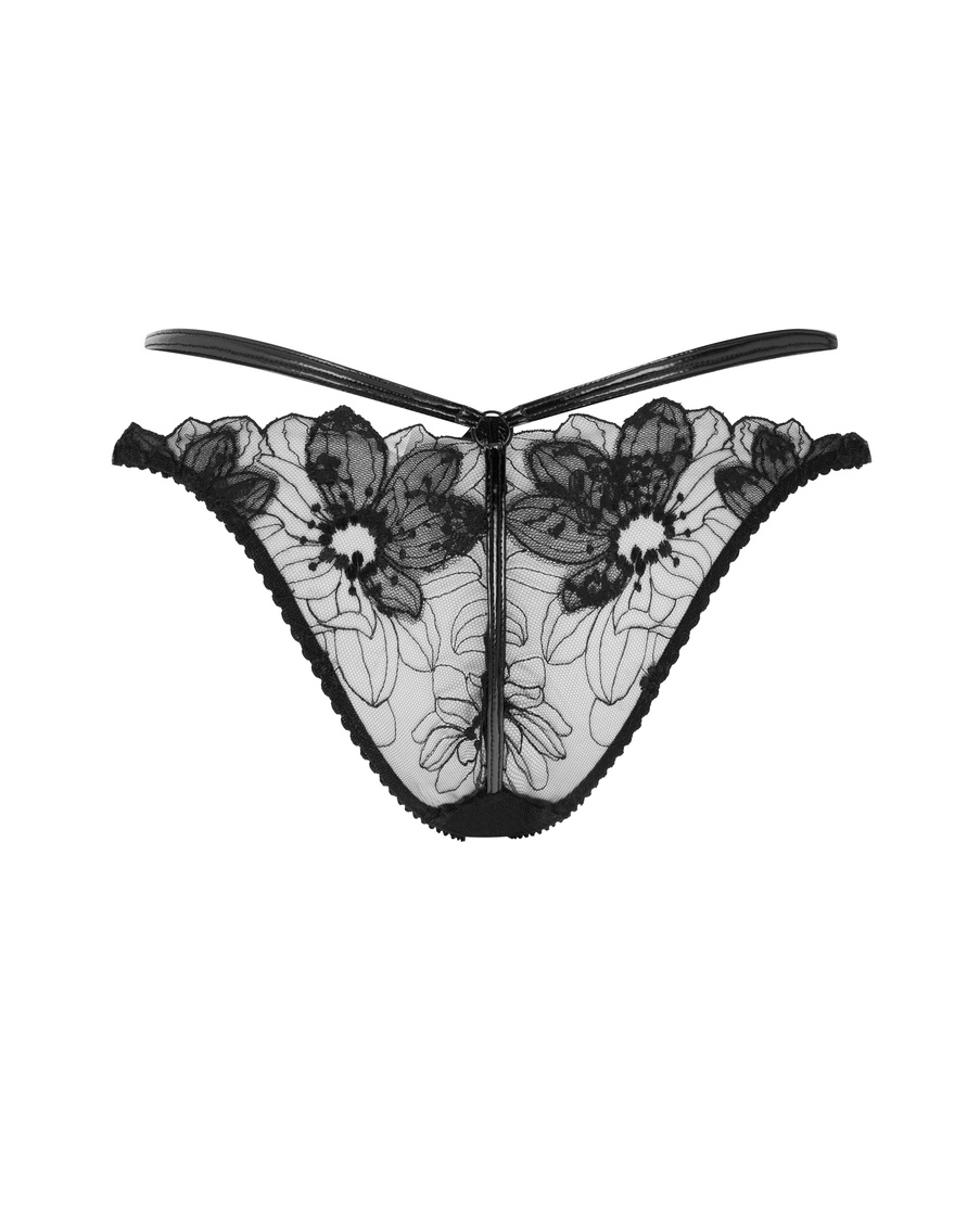 Черные классические трусы Litzia Agent Provocateur – купить за 25 500 р.